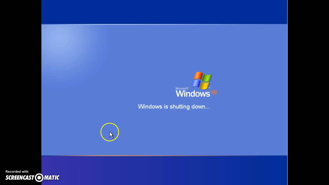 Windows Xp Shutdown Sound Youtube