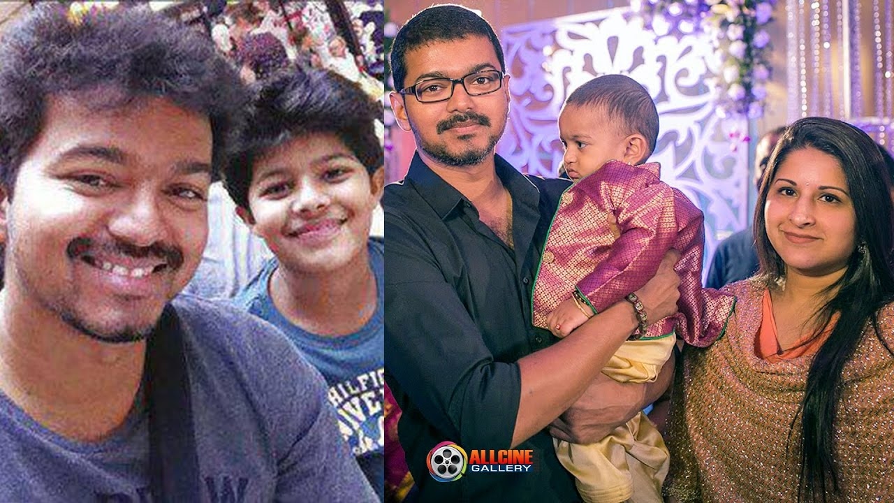 Actor Vijay Family Photos With Wife Sangeetha Son Sanjay Daughter