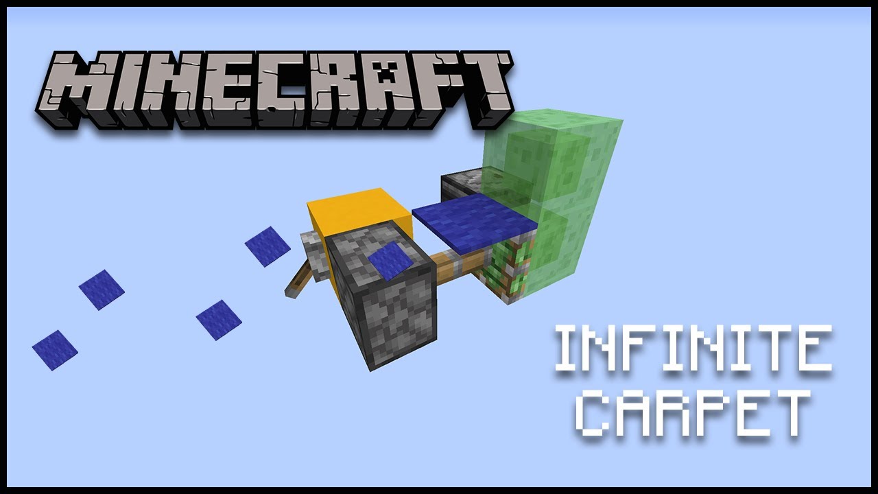 Carpet Duplicator For Minecraft 1 16 Unlimited Fuel Source