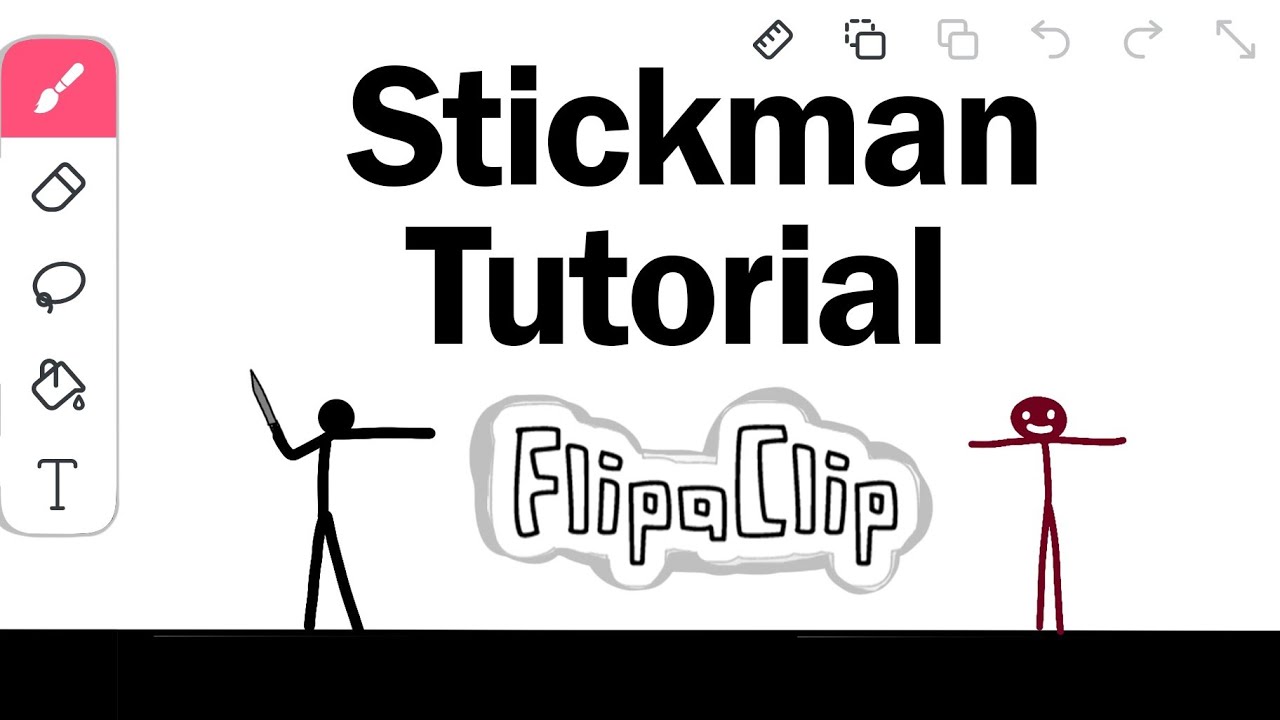 How To Draw And Animate A Stickman Flipaclip Tutorial Youtube