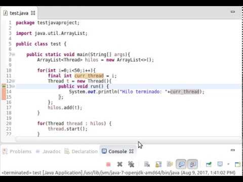 Threads En Java Programación Youtube