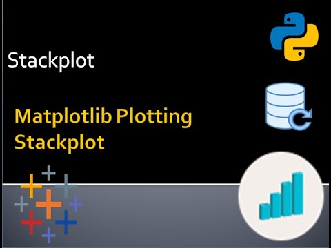 Stackplot In Matplotlib Data Science Youtube
