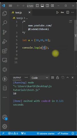 Array Destructuring Javascript Programmingtutorial Reactjs Youtube
