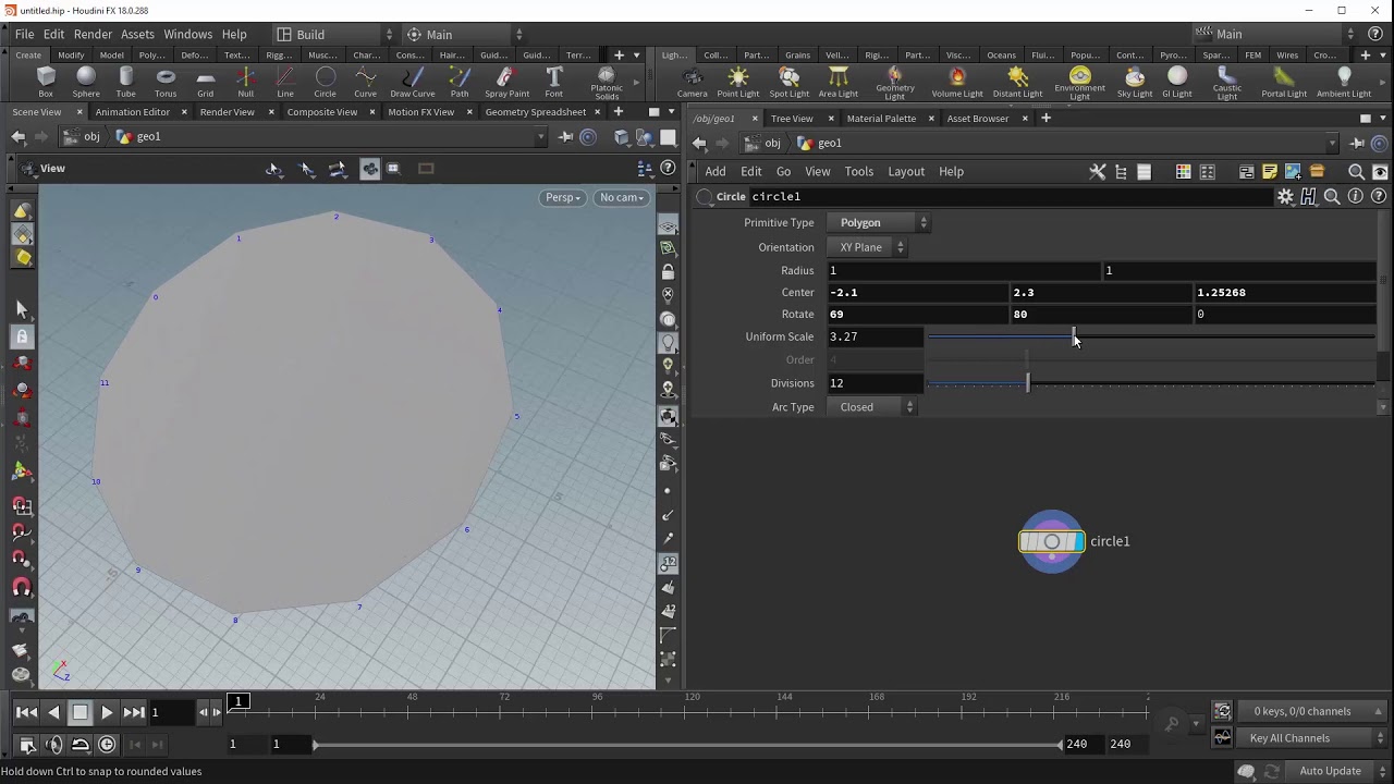 Circle Sop Node Reference Youtube