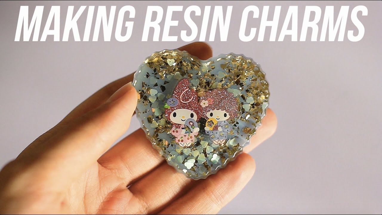 How To Make Resin Charms Youtube
