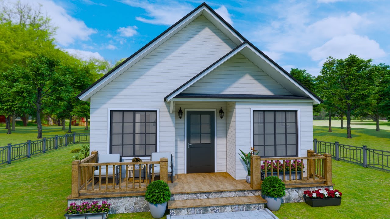23x26ft 7x8m This Cozy Small Cottage Will Melt Your Heart House
