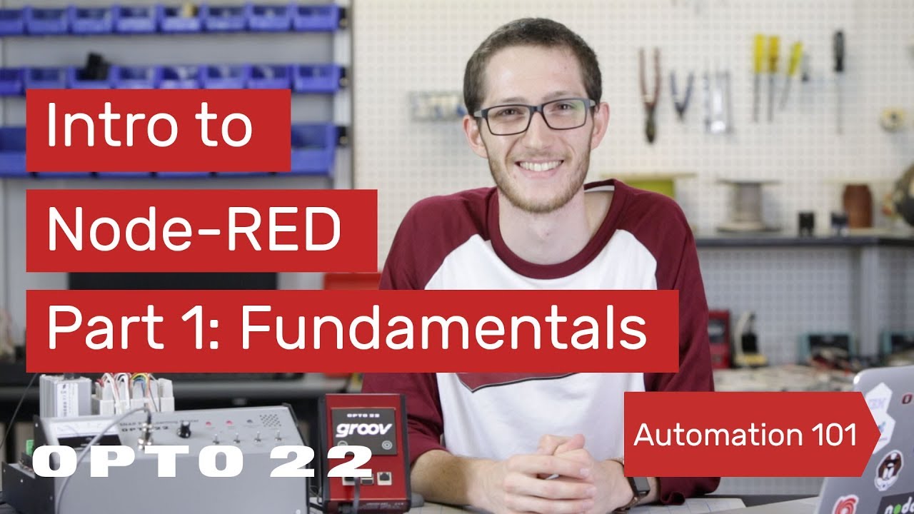 Intro To Node Red Part 1 Fundamentals Youtube