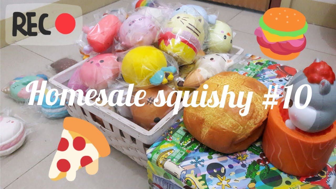 Homesale Squishy 10 Diskon Besar Cuma 500 Perak 笙 Youtube