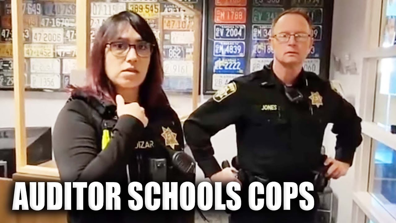 Ks Cop Karen Gets Shamed By Auditor Youtube