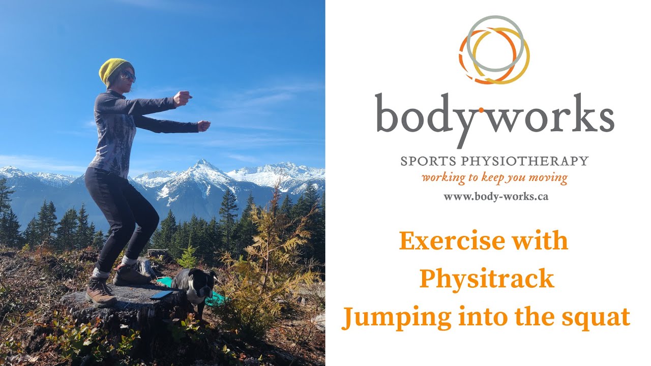 Jumping Into Squad Exercise With Physitrack Youtube