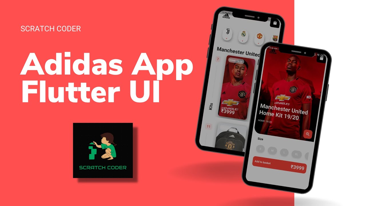 Adidas Shop App Flutter Ui Speed Code Youtube