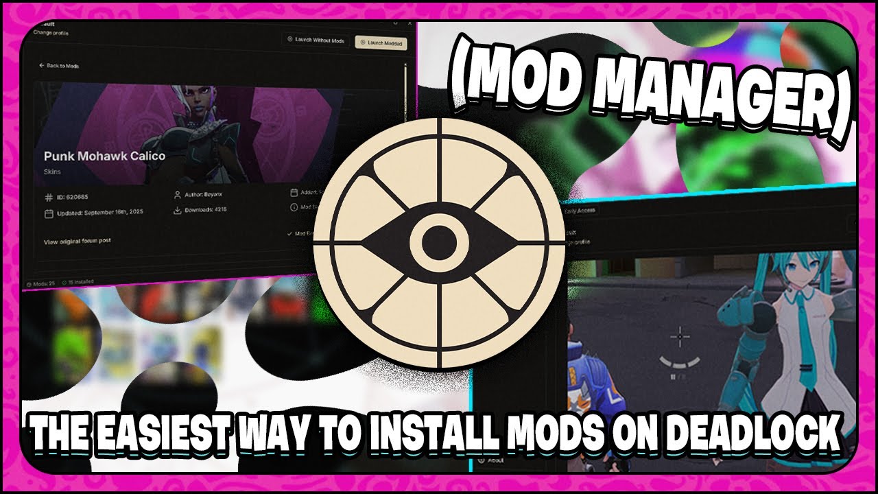 How To Install Mods On Deadlock The Easiest Way Mod Manager Youtube