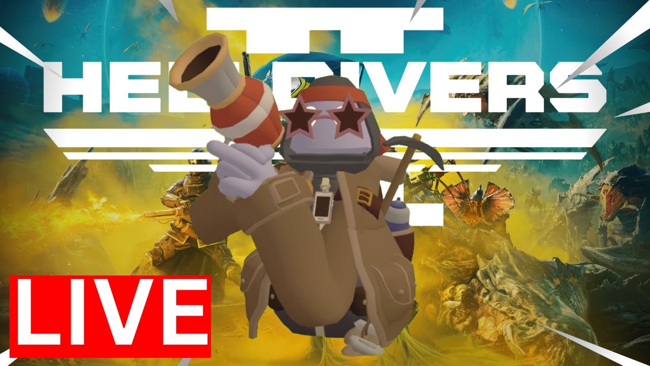 Playing Helldivers 2 Live Youtube