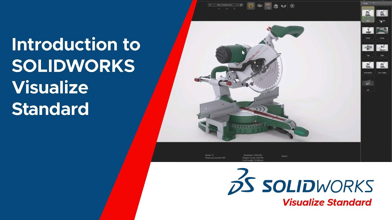 Solidworks Visualize Standard Overview Youtube