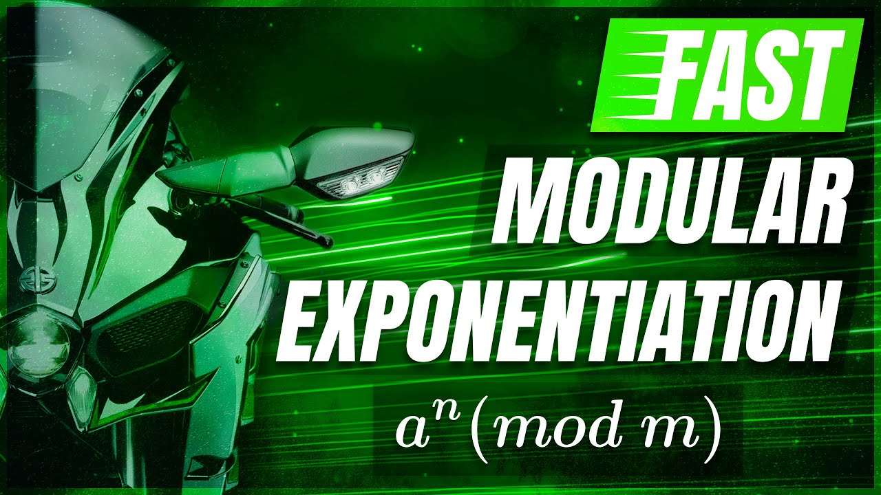 The Fast Modular Exponentiation Algorithm In Python Youtube