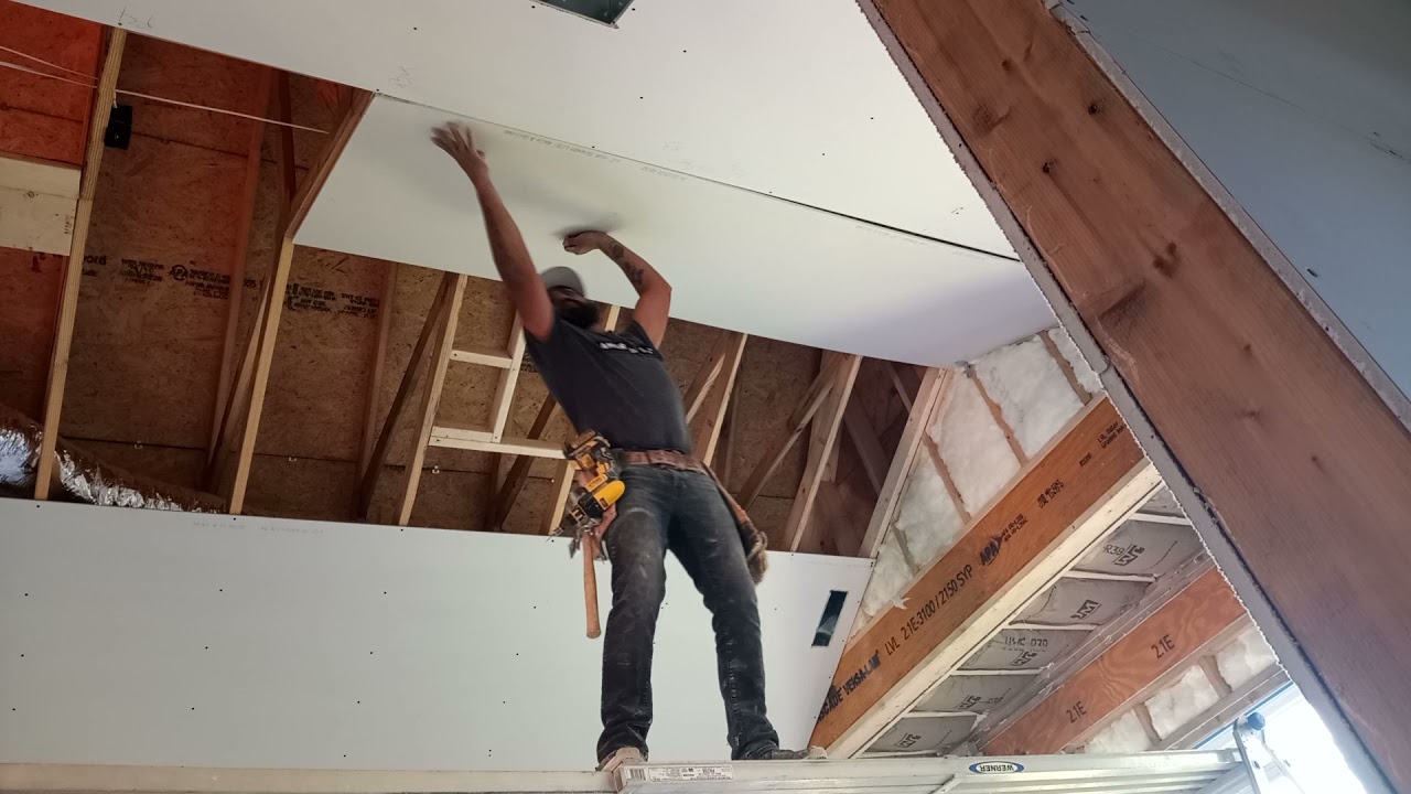 How To Properly Install Drywall On Vaulted Ceiling Calzada Drywall