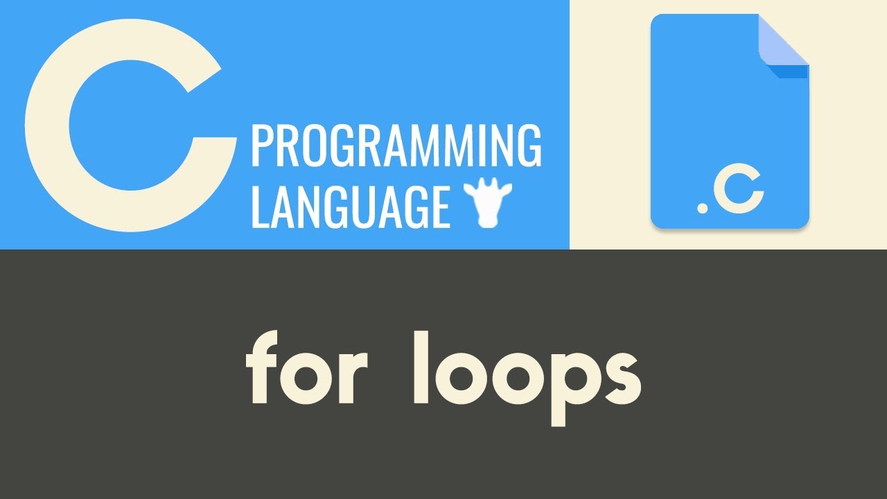 For Loops C Tutorial 24 Youtube