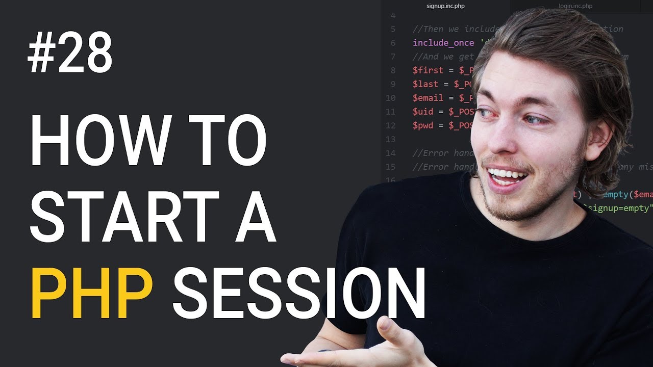 28 How To Start A Session In Php Php Tutorial Learn Php