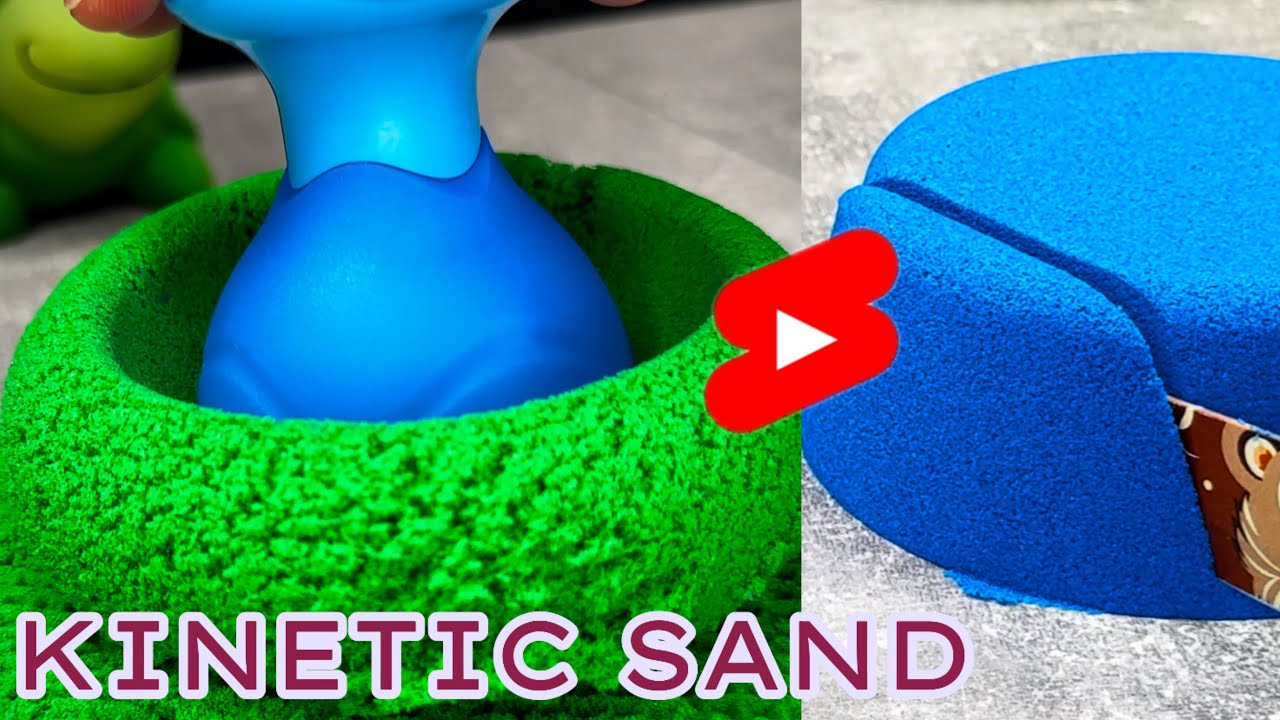 Satisfying Kinetic Sand Very Relaxing Youtube Shorts Asmr Compilation