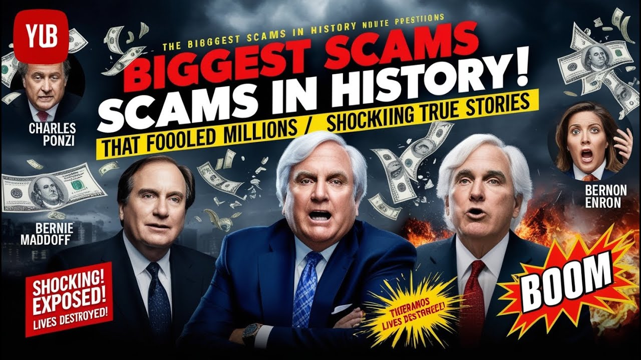 The Biggest Scams In History That Fooled Millions Shocking True