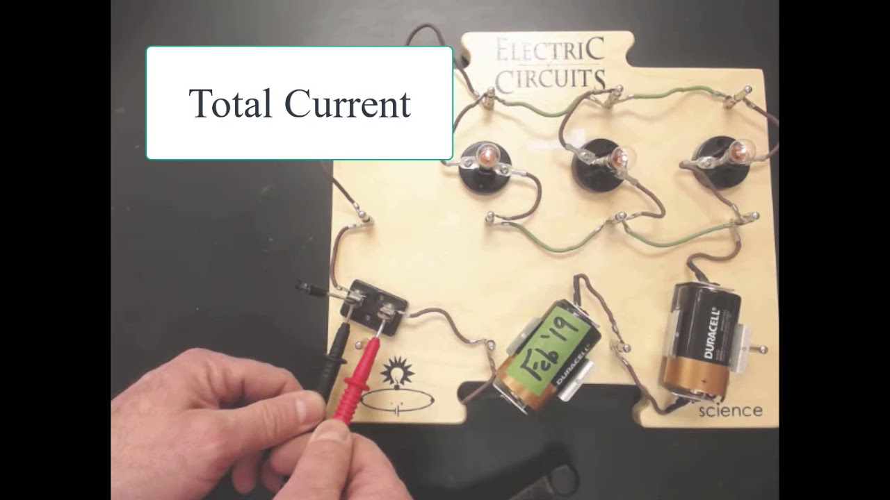 Measure Current Parallel Circuit Youtube