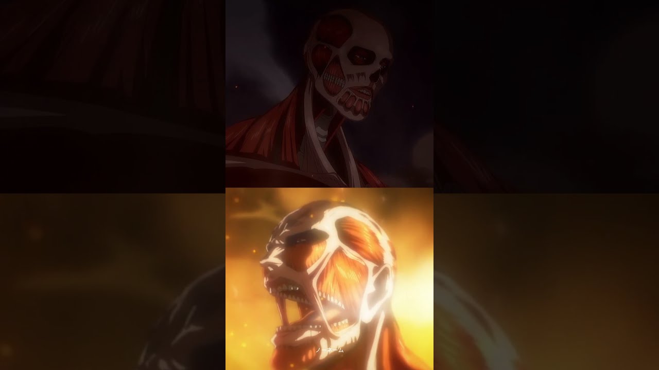 Colossal Titan Transformation Bertholdt Vs Armin Attack On Titan
