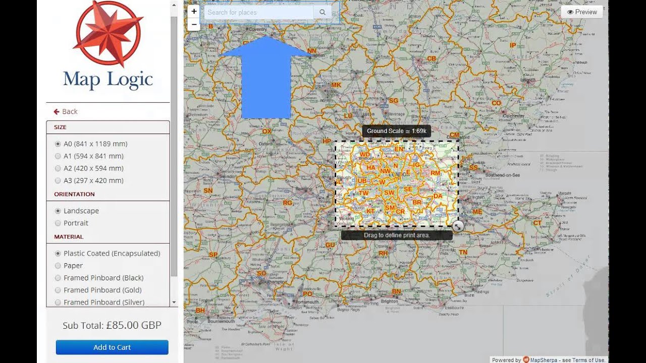 Map Logic Postcode Maps Youtube
