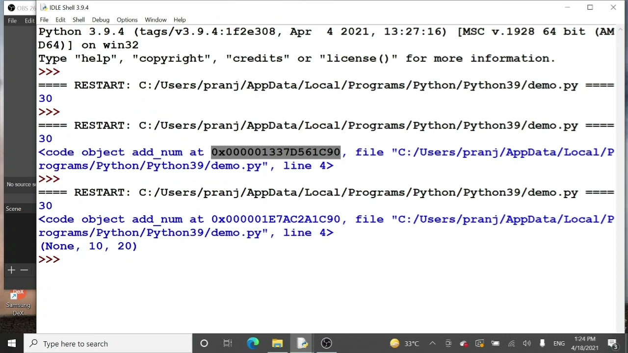 5 3 Viewing Bytecode Of Python Program Python Lectures Youtube