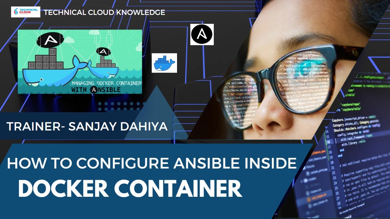 Lecture 32 How To Configure Ansible Inside Docker Container By Sanjay