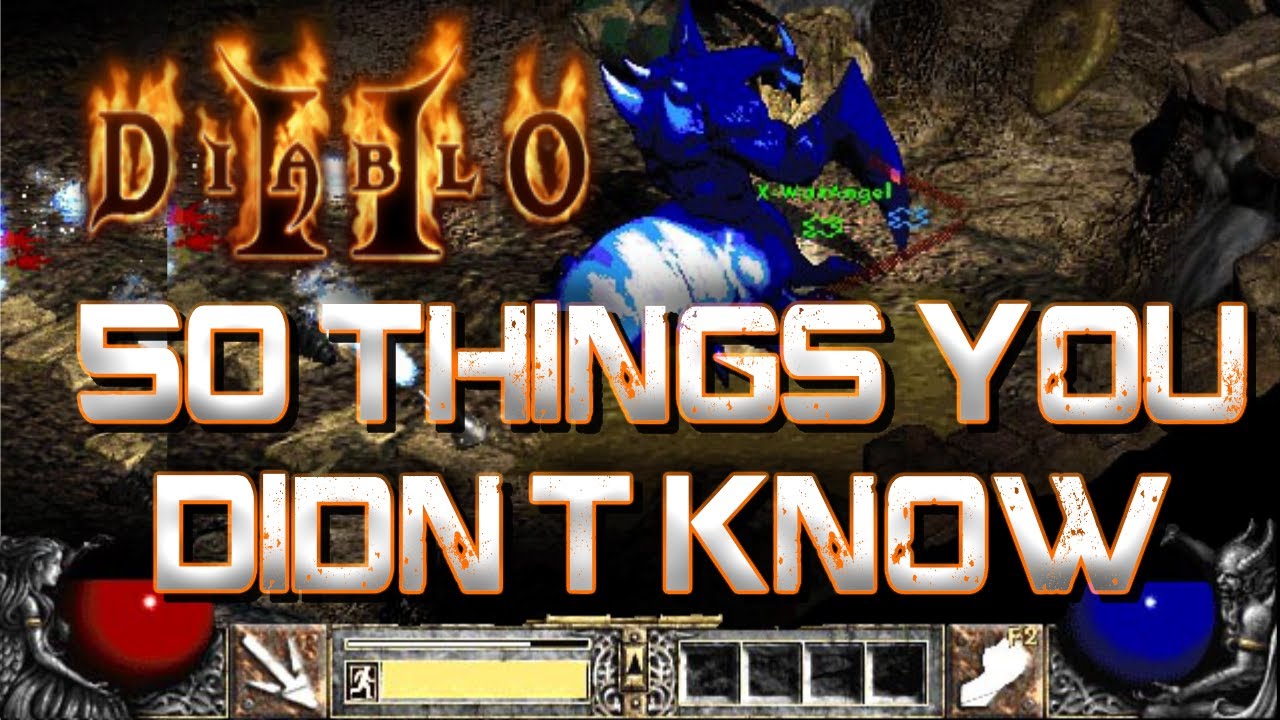 50 Things You Didn T Know About Diablo 2 Youtube