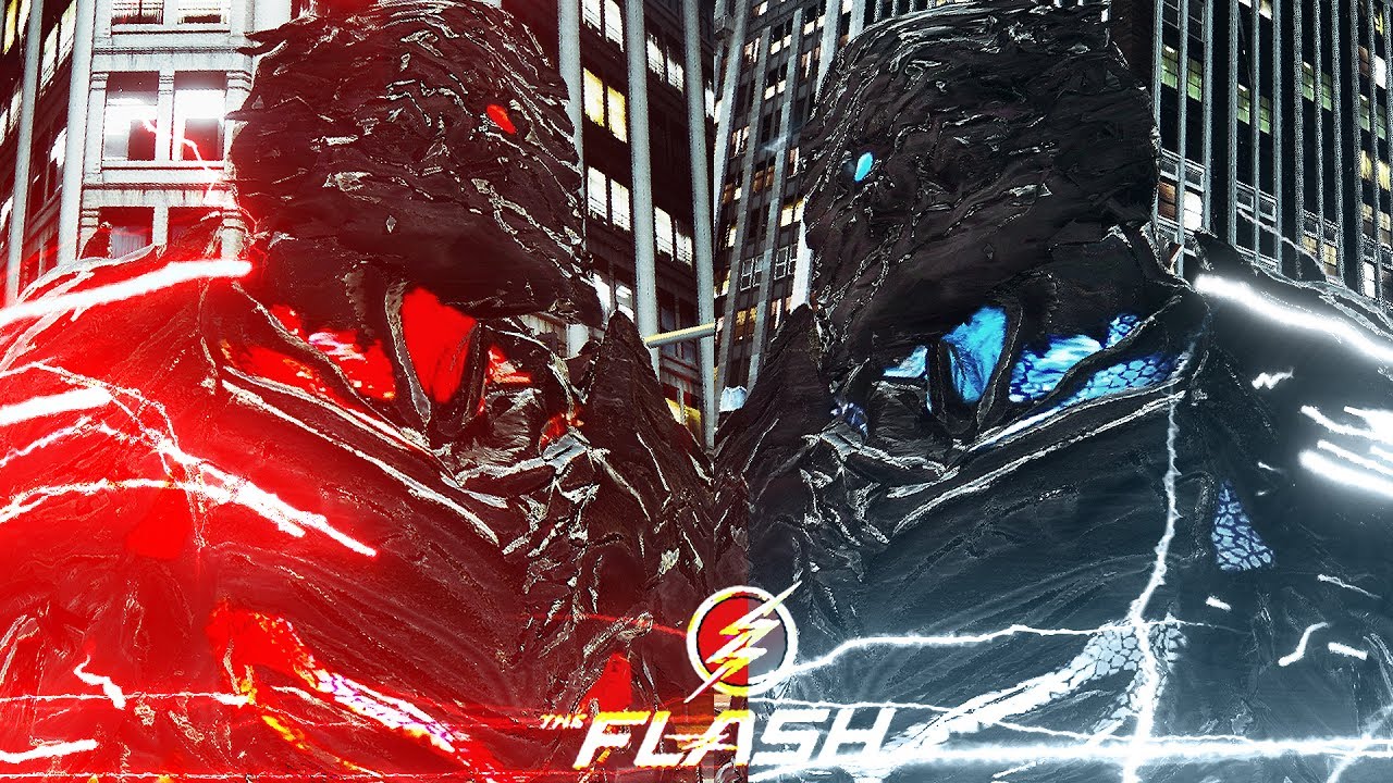 Red Savitar Suit Vs Savitar Evil Future Flash Vs Barry Allen