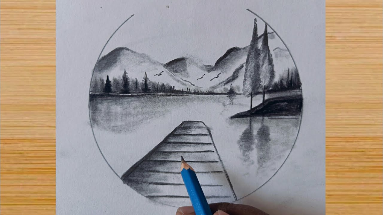 Nature Drawing Ideas For Beginners With Pencil Infoupdate Org