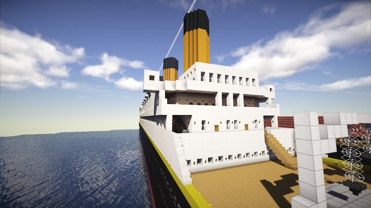 Minecraft Titanic Film 2017 Youtube