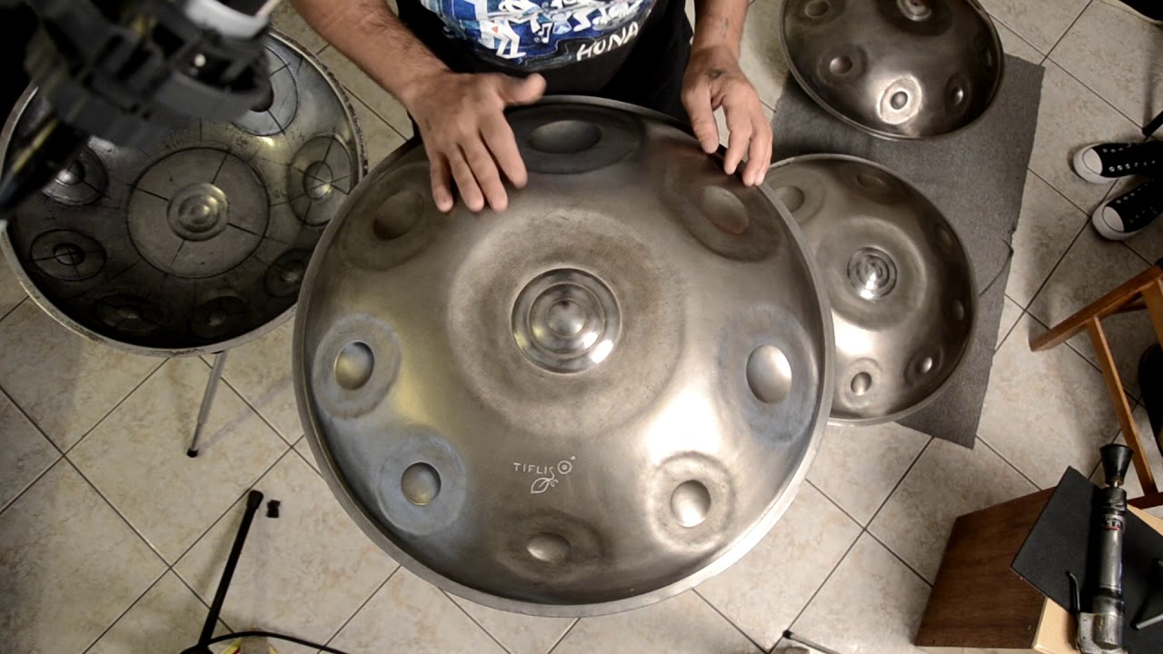 Tiflis Handpan Soft Tone Pygmy F2 C Eb F G Ab C Eb F G Ab C