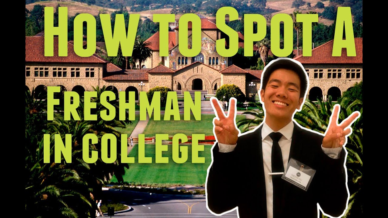 Vlog 20 How To Spot A Freshman In College Youtube