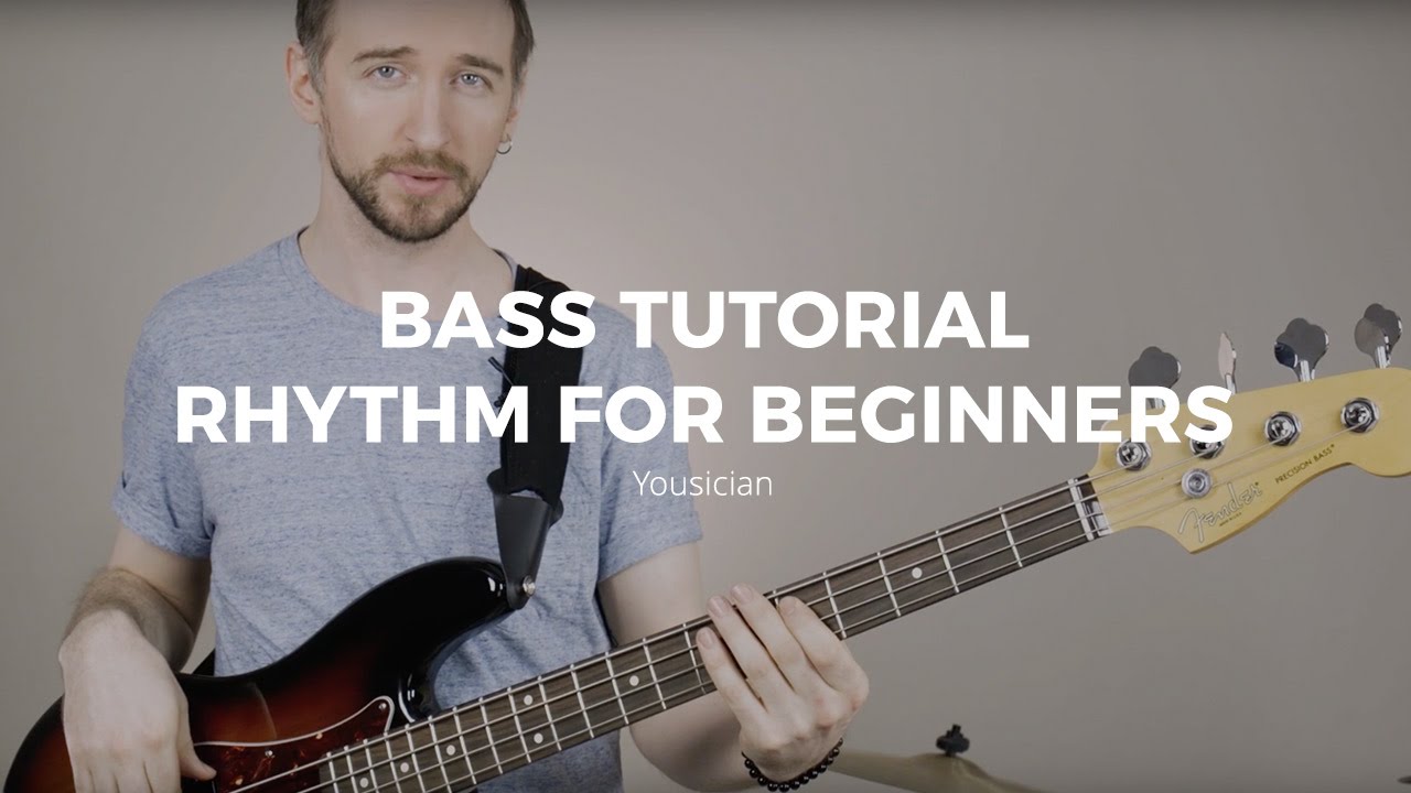 Bass Tutorial Rhythm For Beginners Youtube