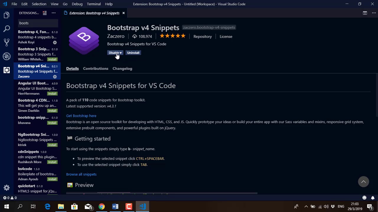 How To Use Bootstrap In Vs Code Project Install Bootstrap 4 In Vs