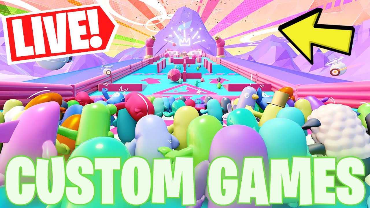 рџ ґ Live Fall Guys Custom Games With Viewers рџ Winner Chooses Map