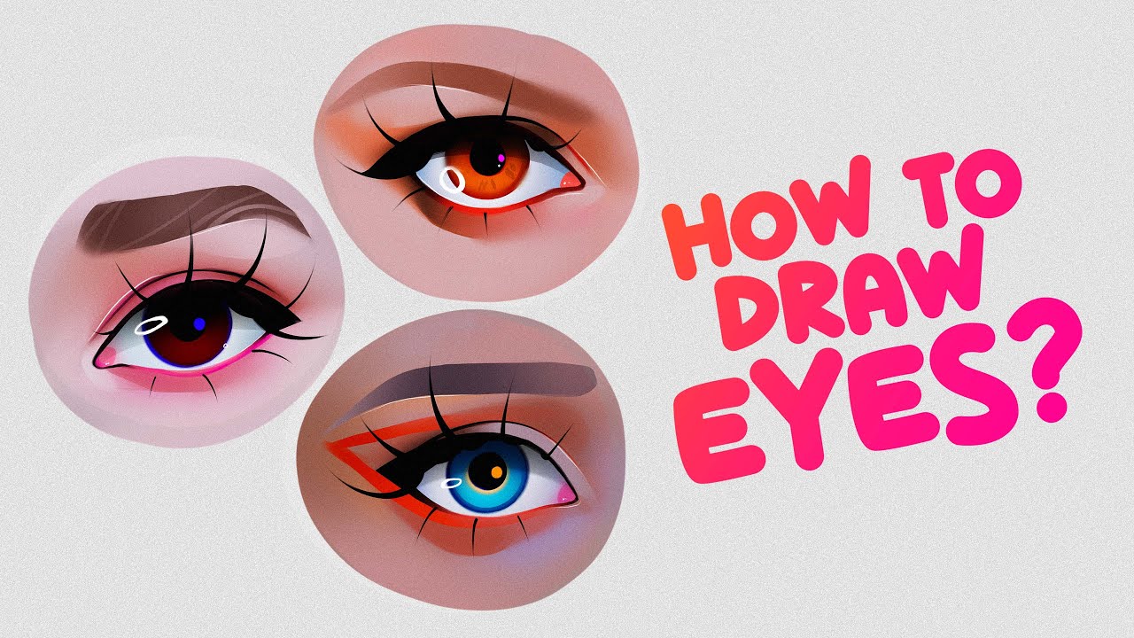 The Ultimate Eyes Drawing Tutorial Youtube