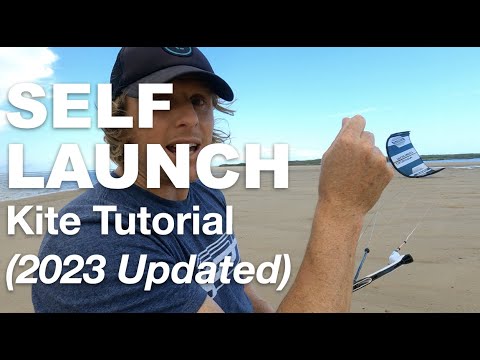 How To Self Launch Kitesurfing Updated 2023 Youtube