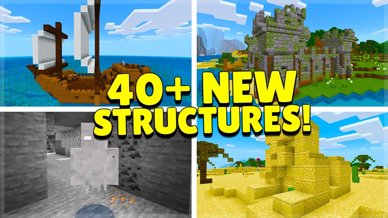 This Mod Brings 40 New Structures To Your Minecraft World Ios