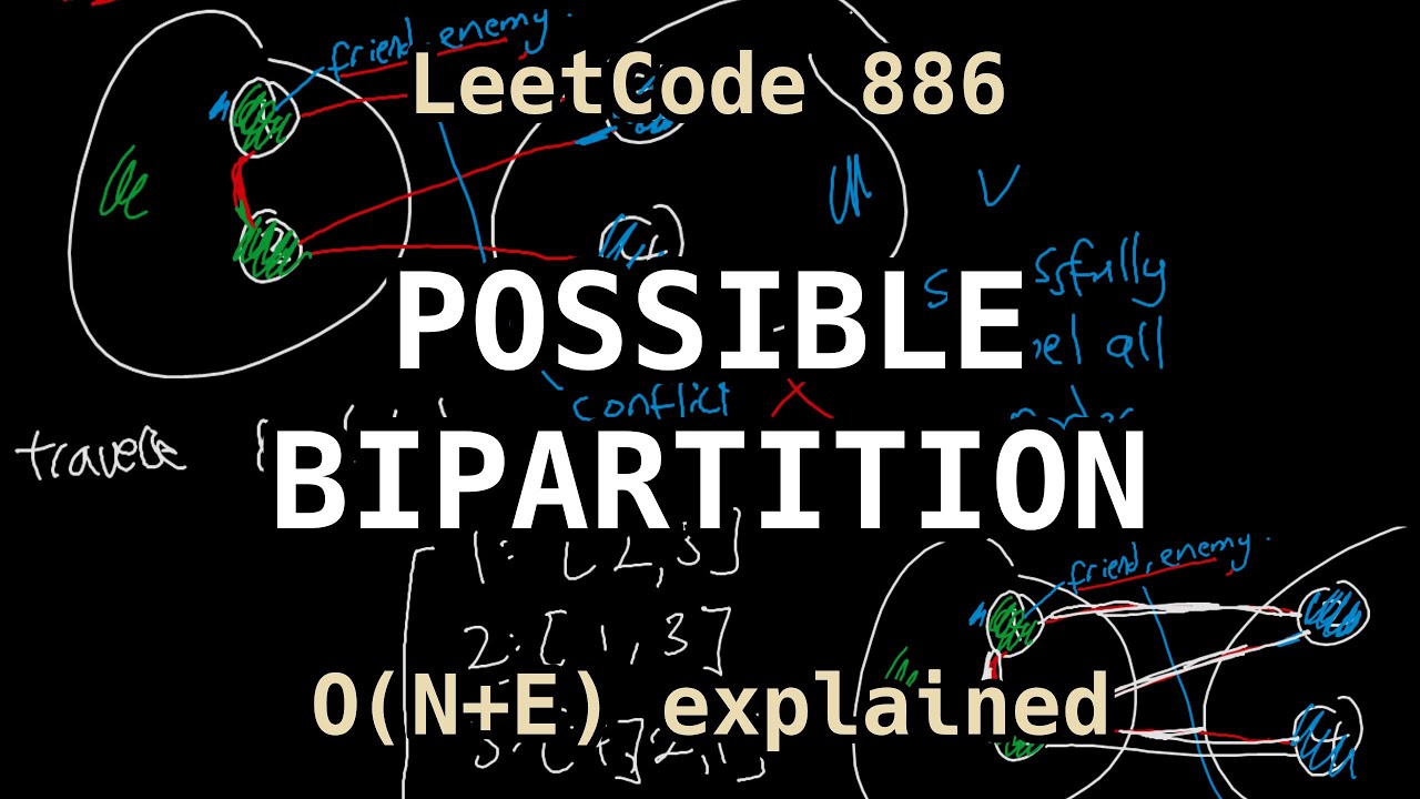 Possible Bipartition Leetcode May 27 Challenge Youtube