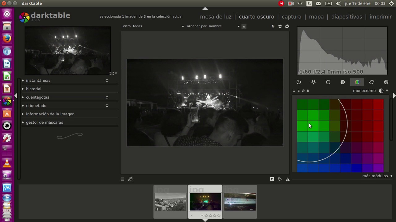 Darktable Tutorial Converso Para Bw