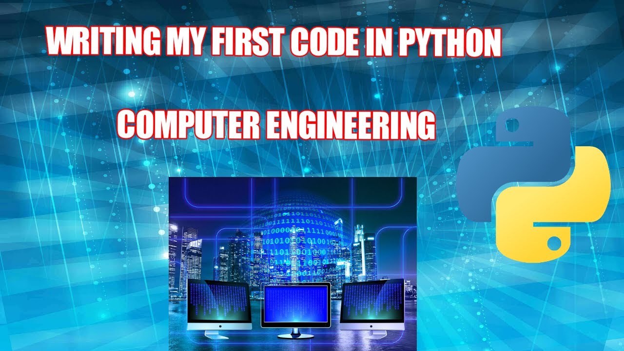 Python Coding Writing My First Code Python Code Tutorial Youtube