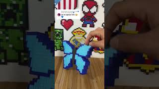 Diy Halloween De Papercraft Pixel Art 3d Manualidades De Papel Diy