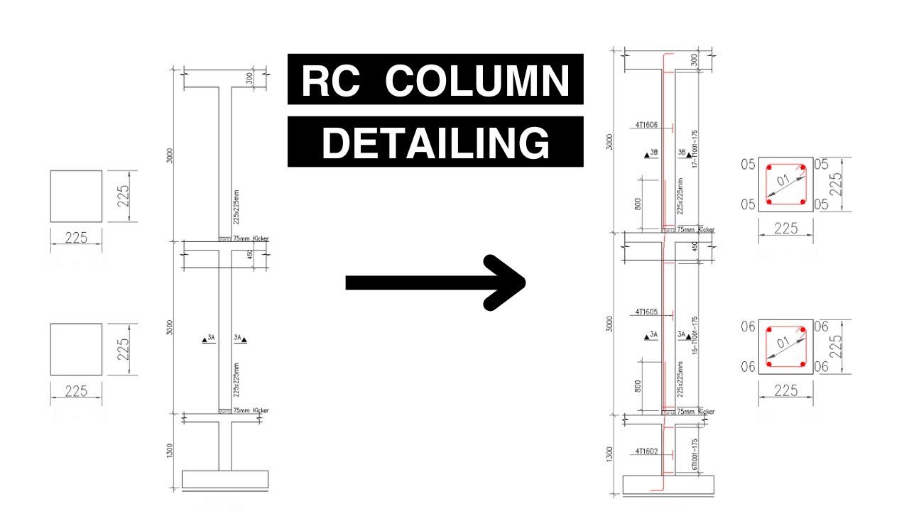 Architectural Detail Concrete Columns Precast Columns And Beams