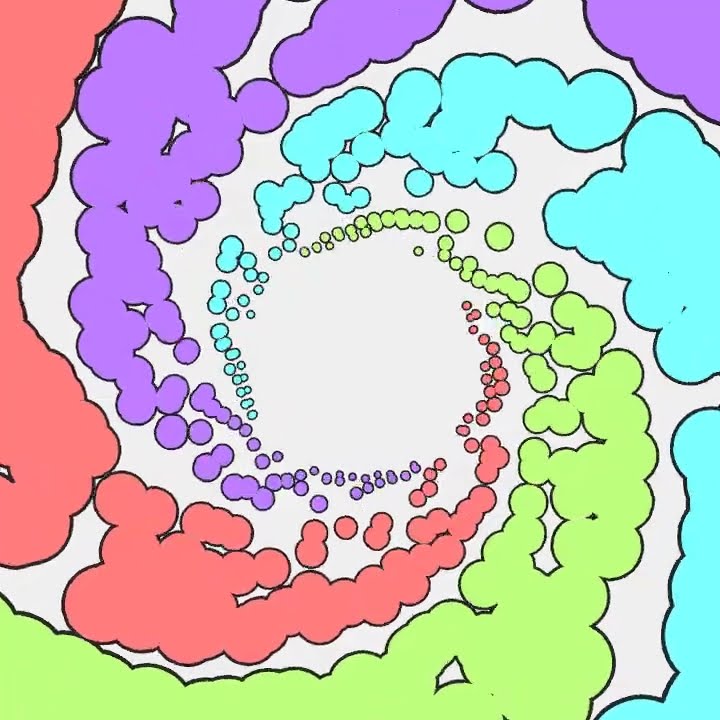 Color Cloud Art Openframeworks Creativecoding Programming Youtube