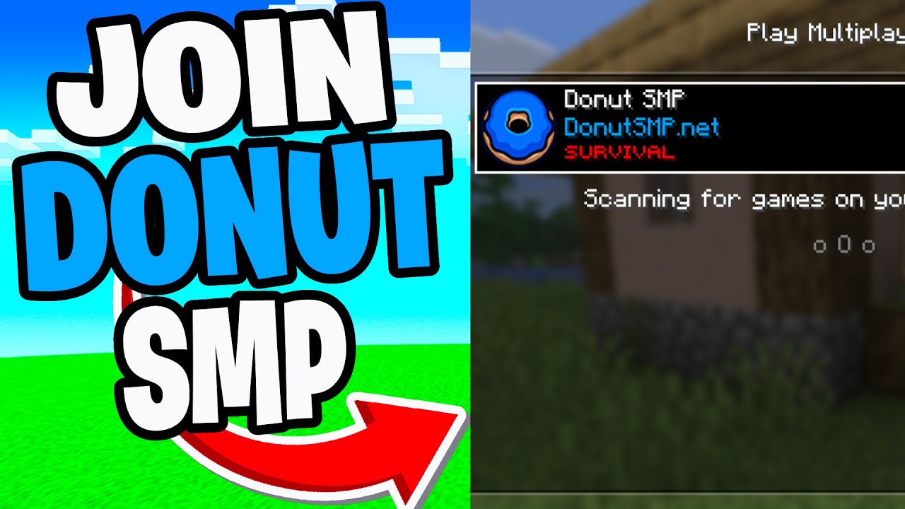 How To Join Donut Smp Minecraft Java Youtube