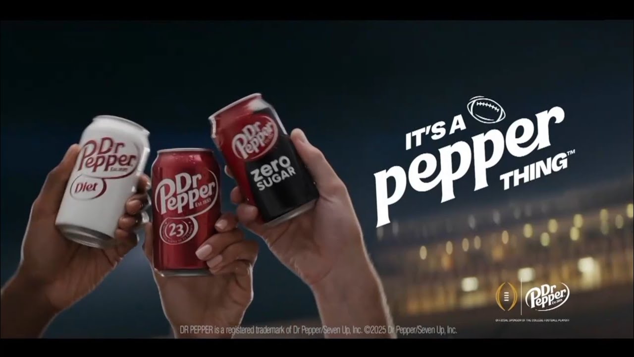 Dr Pepper Commercial 2025 Youtube