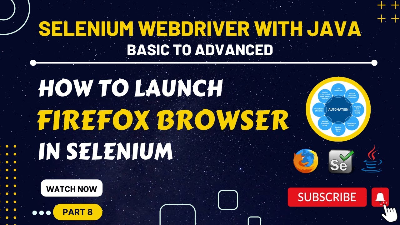 Launch Firefox In Selenium Webdriver How To Launch Firefox Browser In